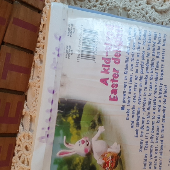 Warner Bros. | Holiday | Vtg Rare Easter Bunny Vhs Tape Need Gone Asap ...
